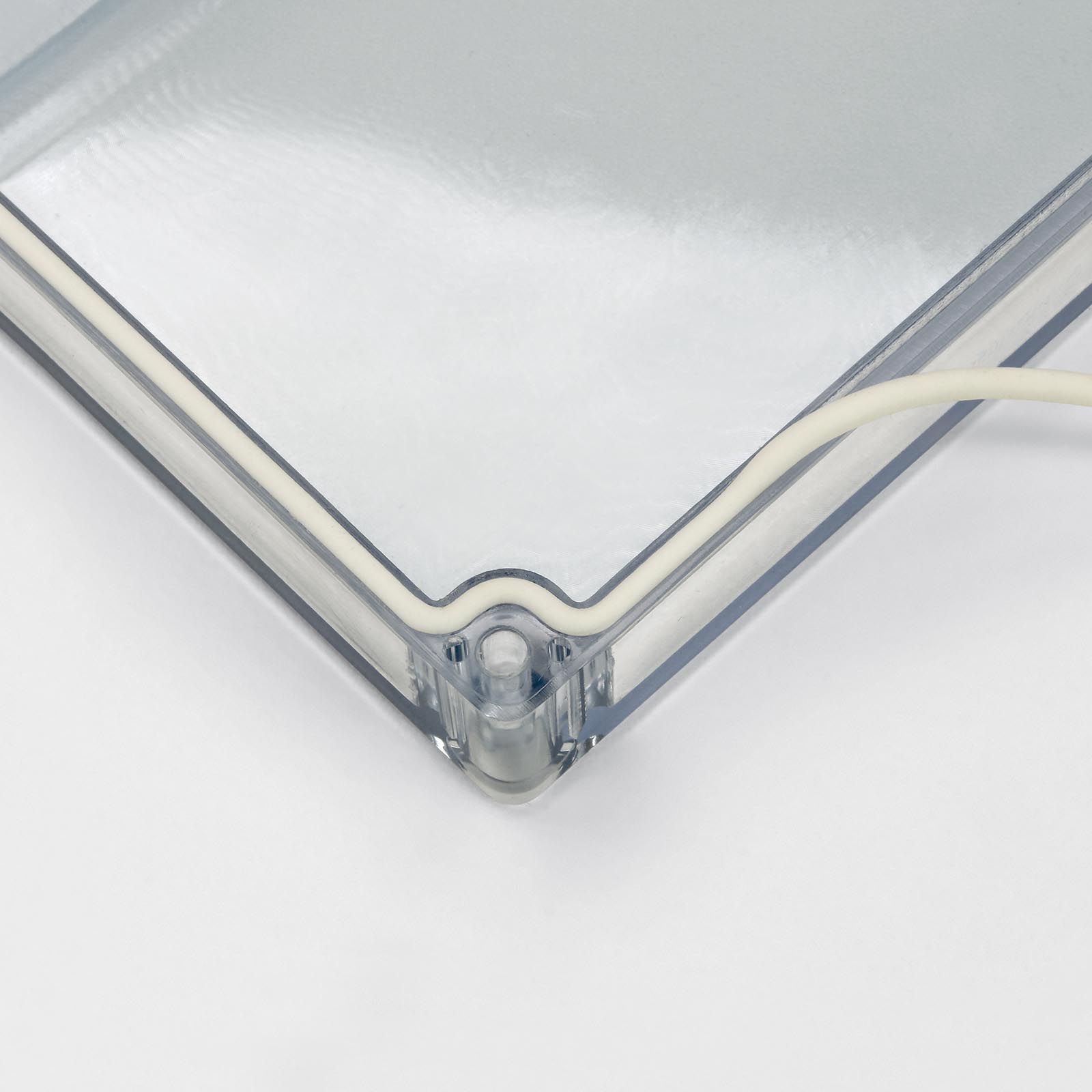 Blanko Modulgehäuse | 64 x 58 x 35 mm | IP65 | Transparent